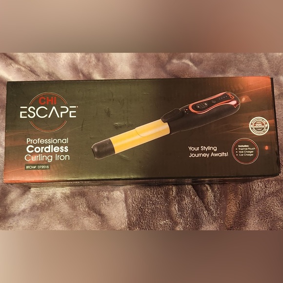 Chi | Hair | New In Box Chi Escape Professional Cordless Curling Iron ...